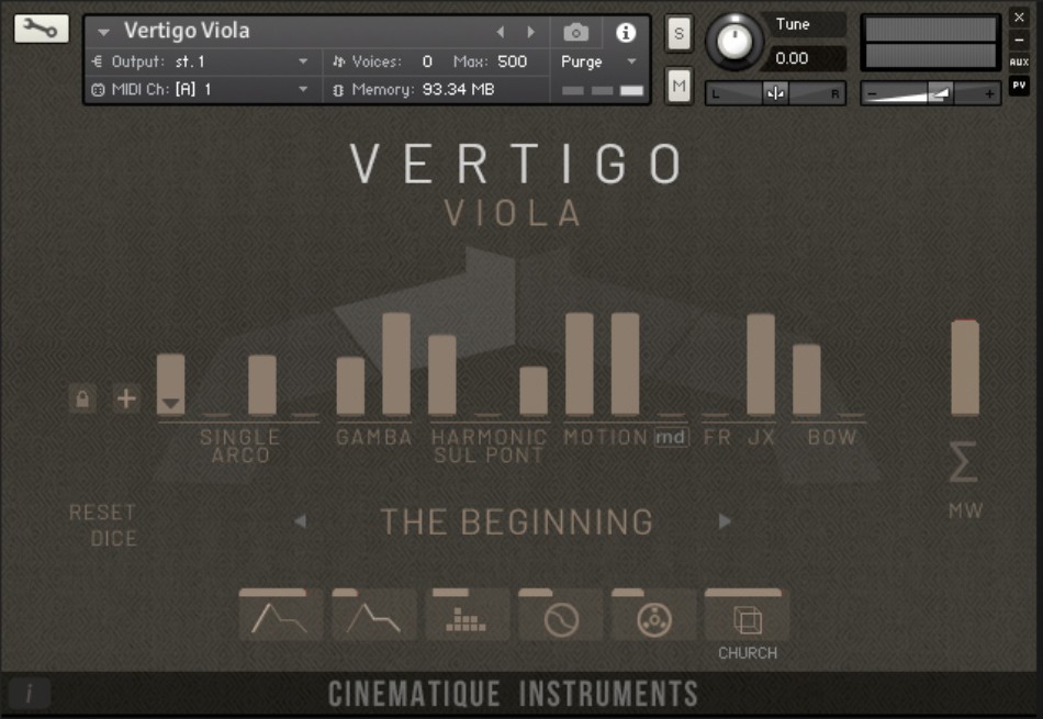 Vertigo Viola | Cinematique Instruments | bestservice.com | EN